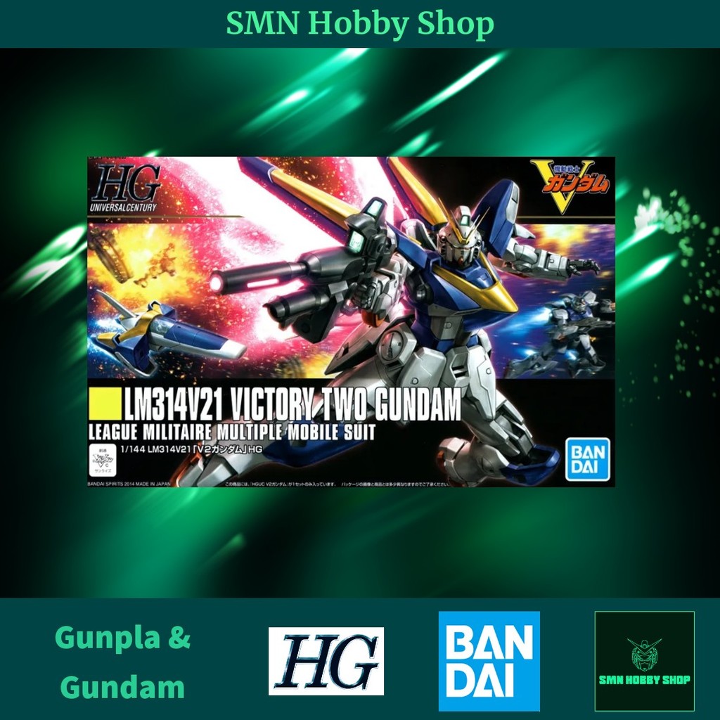HG 1/144 LM314V21 V2 Victory Two Gundam Gunpla Gundam Toys Plastic ...