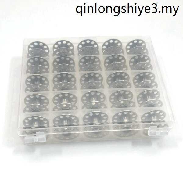 Household Sewing Machine Bottom Thread Bobbin Storage Box Transparent ...