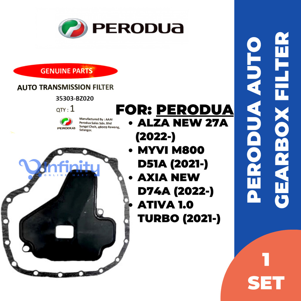 PERODUA Auto Transmission Filter with Gasket For Perodua Myvi New/ Axia ...