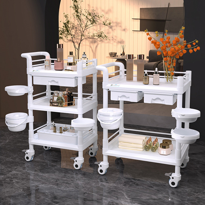 Storage Rack Beauty Trolley Medical Beauty Salon Trolley Instrument ...
