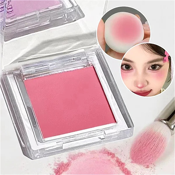 Monochrome powder blusher bright skin powder blusher waterproof oil ...
