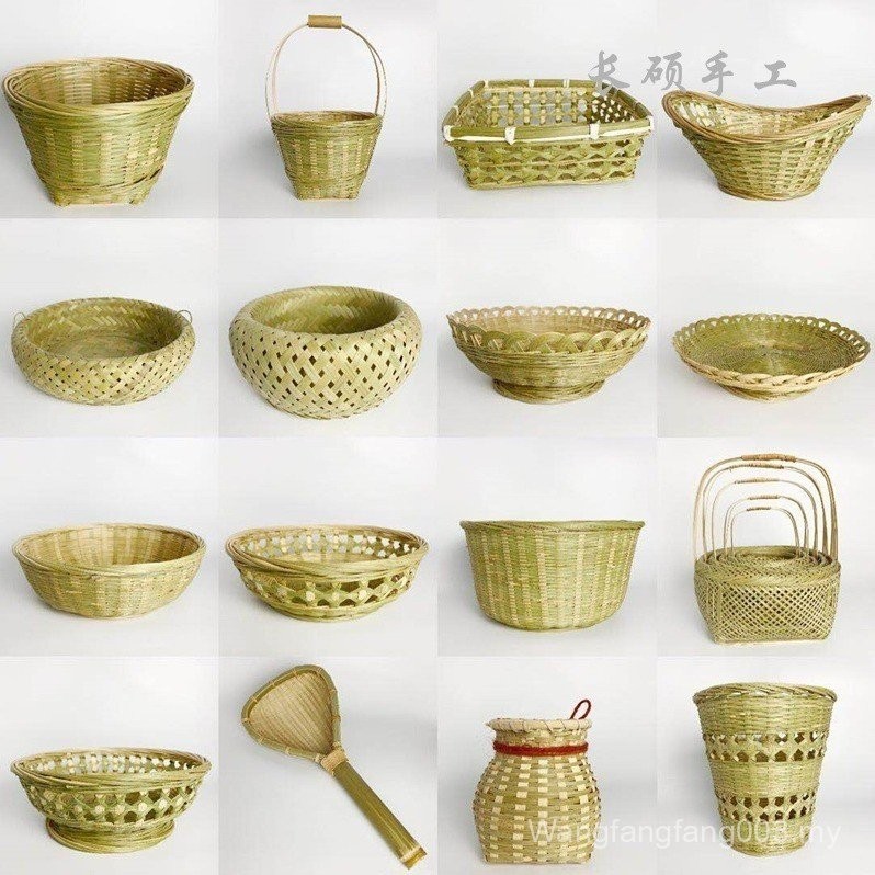 Produk tenunan buluh buatan tangan penapis buluh bakul buluh bakul ...