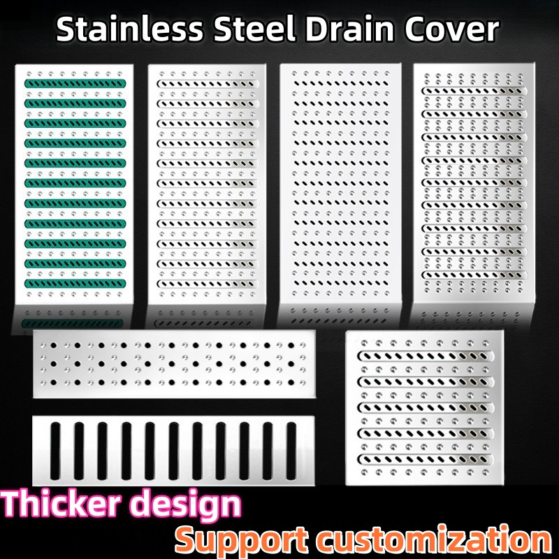 Stainless steel trench cover restaurant sink kitchen sewer cover ...