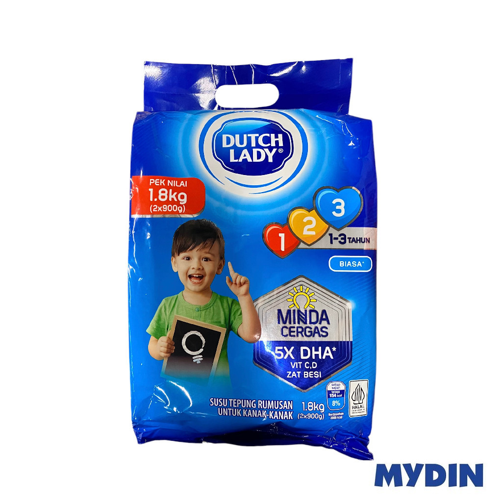 Dutch Lady Gum 123 Plain (1.8kg) | Shopee Malaysia