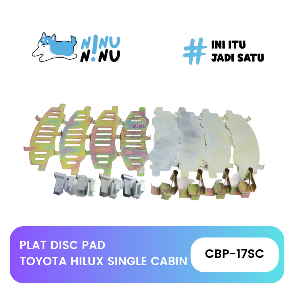 Toyota Hilux Single Cabin Disc Pad Brake Clip | Shopee Malaysia