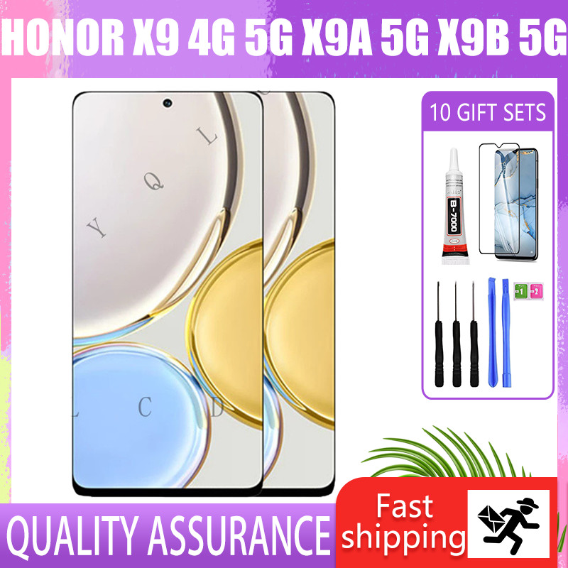 Original AMOLED Honor X9 4G 5G X9a 5G X9b 5G X9c 5G LCD Display Touch ...