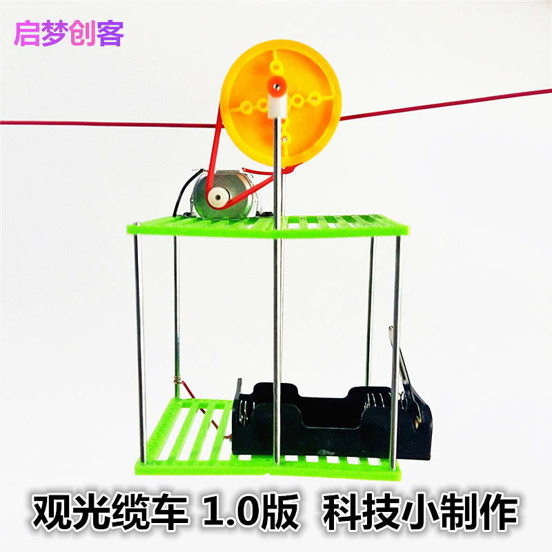 Electric Sightseeing Cable Car Technology Small Production Invention ...