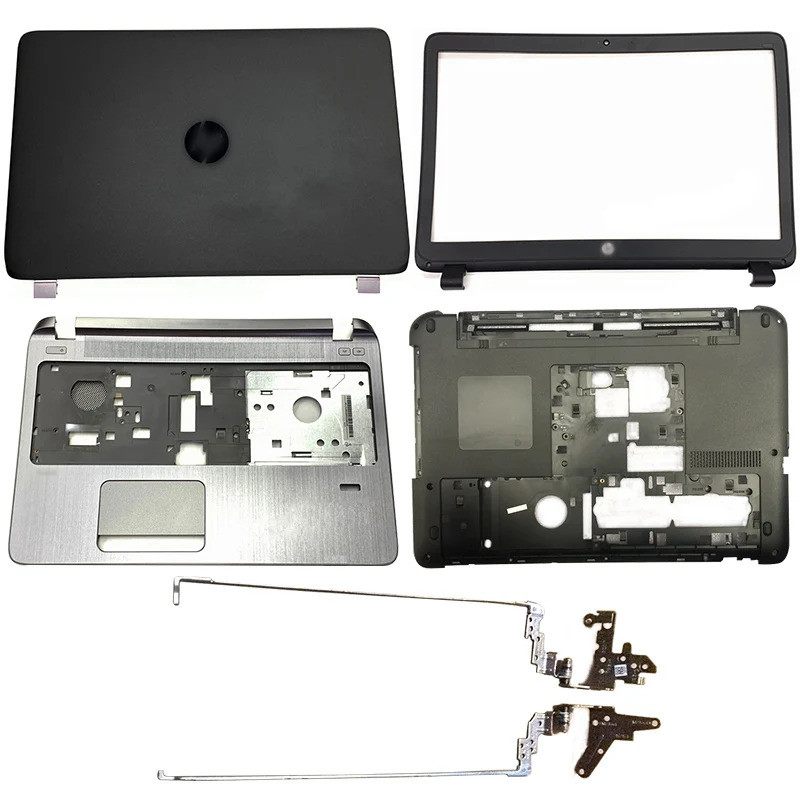 NEW Laptop For HP Probook 450 G2 455 G2 AP15A000100 768123-001 LCD Back Cover/Front Bezel/Hinges ...