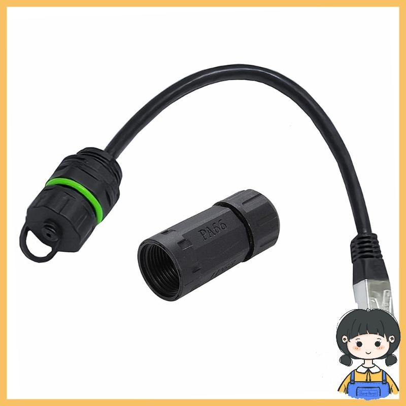 Bang M20 RJ45 Waterproof Cat6 Connector IP68 8P8C Shield Ethernet LAN ...