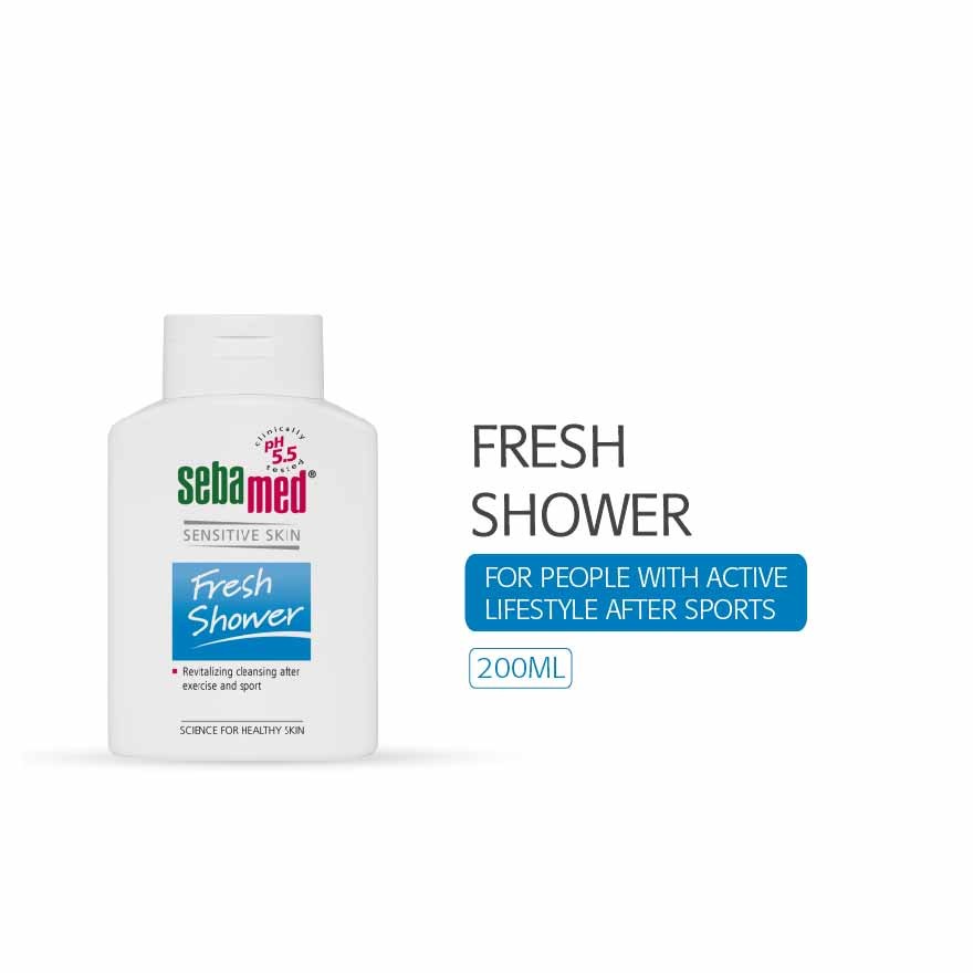 SEBAMED Fresh Shower Sensitive Skin PH5.5 200ml | Shopee Malaysia