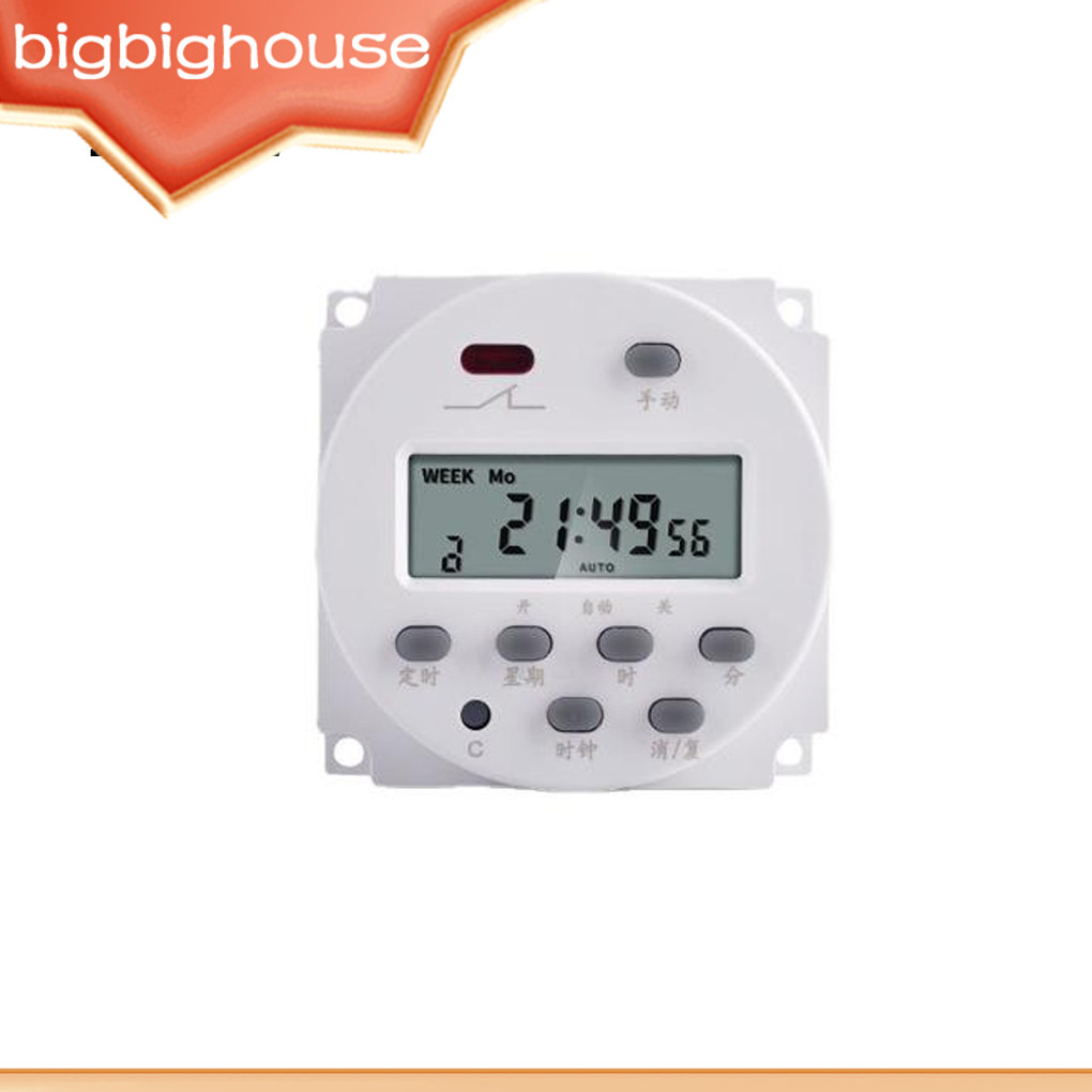 1/2/3 Time Switch Digital Weekly Programmable Advertising Box Lamp Timer Precision Light Relay ...
