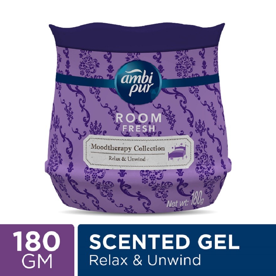 AMBI PUR Room Fresh Air Refreshing Gel Moodtherapy Collection Relax & Unwind 180g | Shopee Malaysia