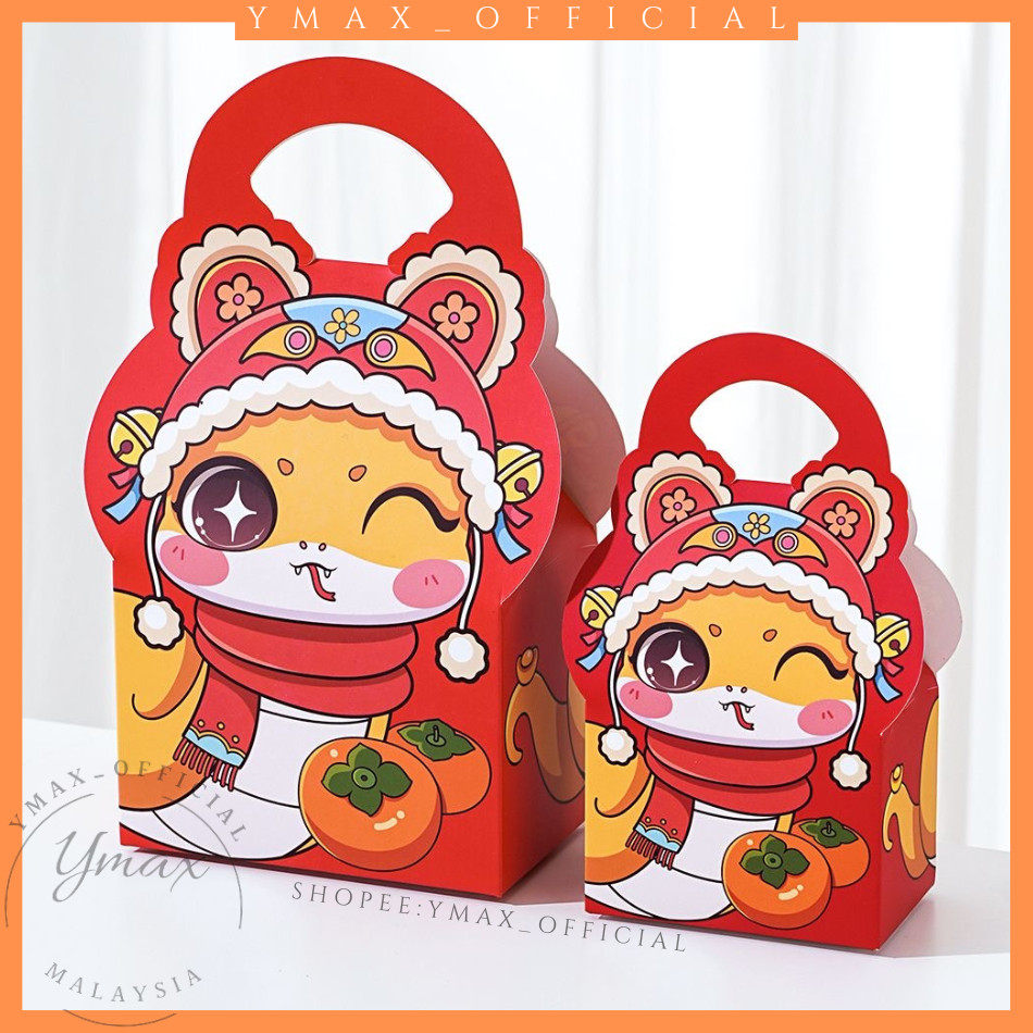 ‼️Ready Stock‼️ 2025 Chinese New Year Gift Box / 蛇年新年送礼礼盒 / Kotak ...