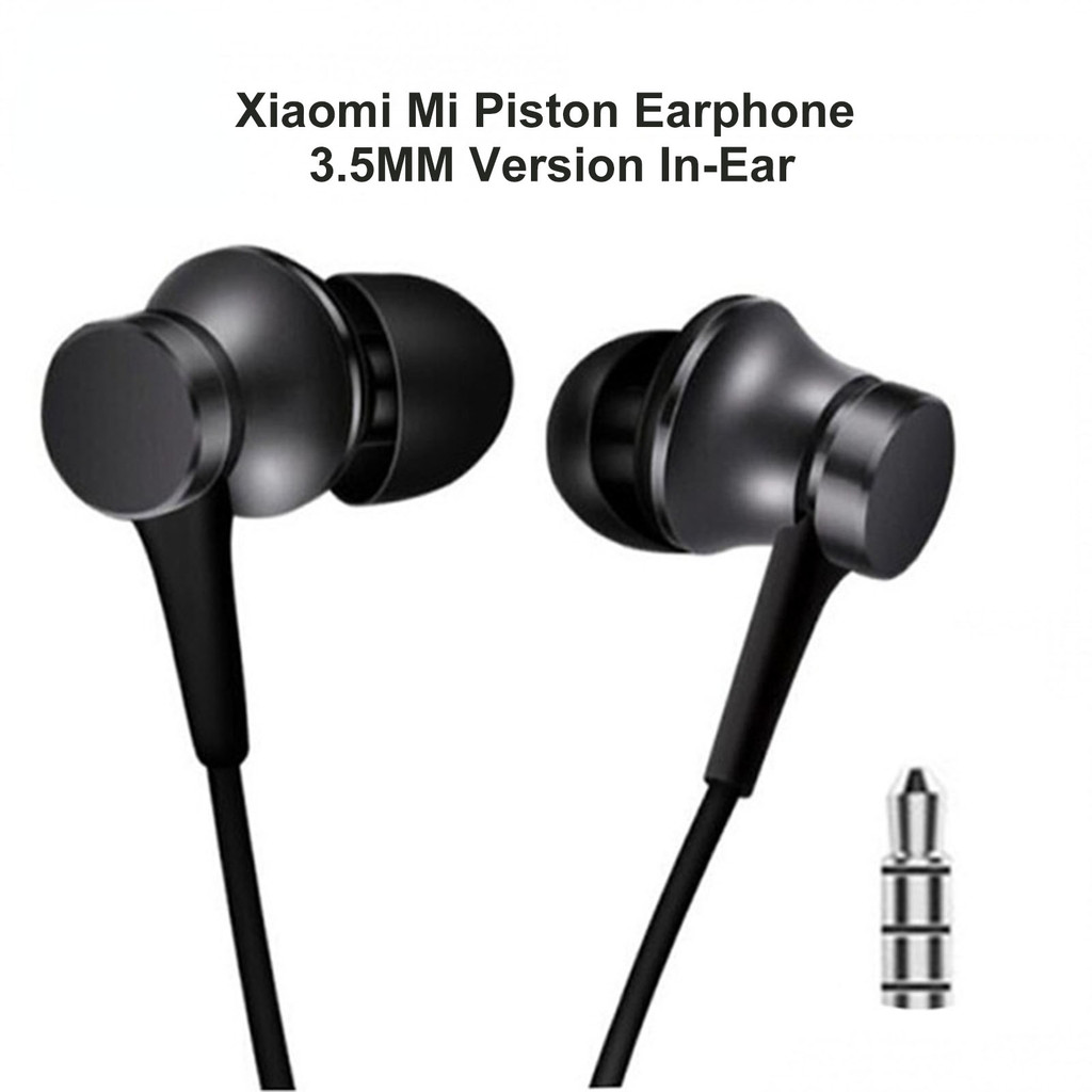 Xiaomi Piston Earphone 3.5mm Interface Balance Damping System Aluminum ...