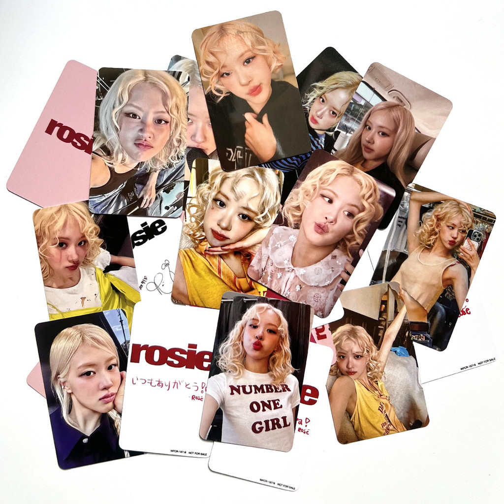 2-16pcs BP ROSE rosie toxic till the end Lomo Cards JENNIE Mantra LISA ...