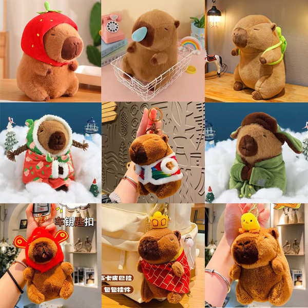 cute keychain for bag cute keychain capybara keychain Pintu ikan lumba ...