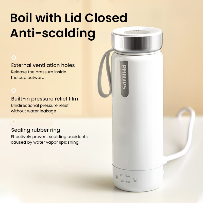 Philips AWP2799 Electric Kettle Cup 2-IN-1 Design Boil & Vacuum ...