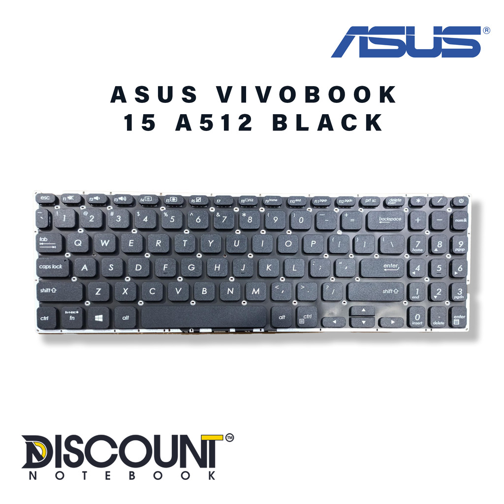 ASUS VIVOBOOK 15 A512 BLACK KEYBOARD | Shopee Malaysia