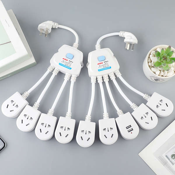 unplug Gongniu V1040 Soket kreatif, soket fungsi USB isi rumah, soket ...