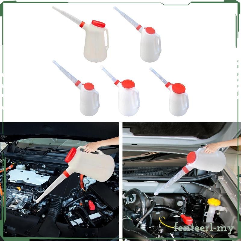 [Fenteer1efMY] Oil Jug Container Multipurpose Automotive Fluid with Cap ...
