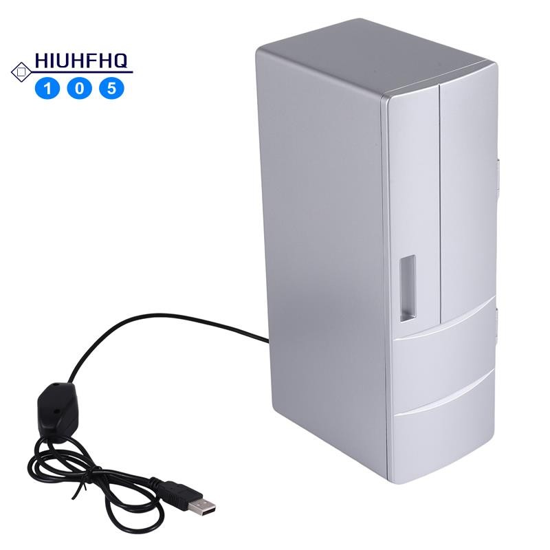 Refrigerator Mini Usb Fridge Freezer Cans Drink Beer Cooler Warmer ...