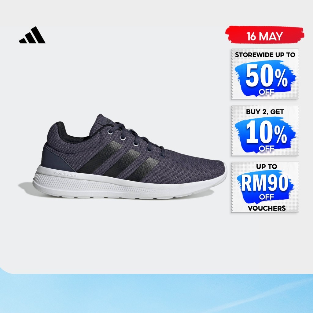 adidas Lifestyle Lite Racer CLN 2.0 Shoes Men Blue GY5975 | Shopee Malaysia