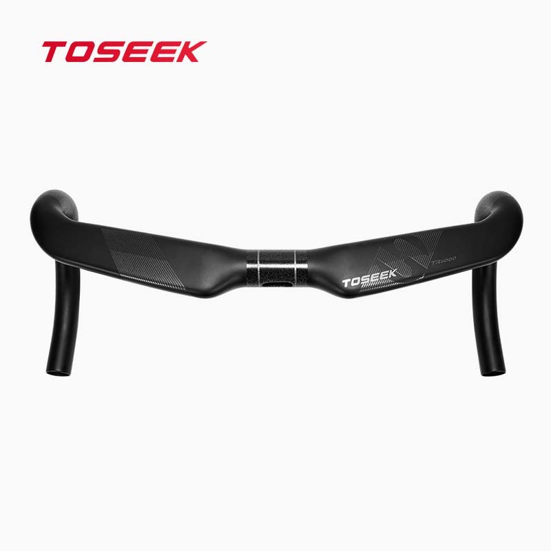 TOSEEK TR5000 Carbon Fiber Ultra Light Bicycle Road Handlebars 360/380 ...