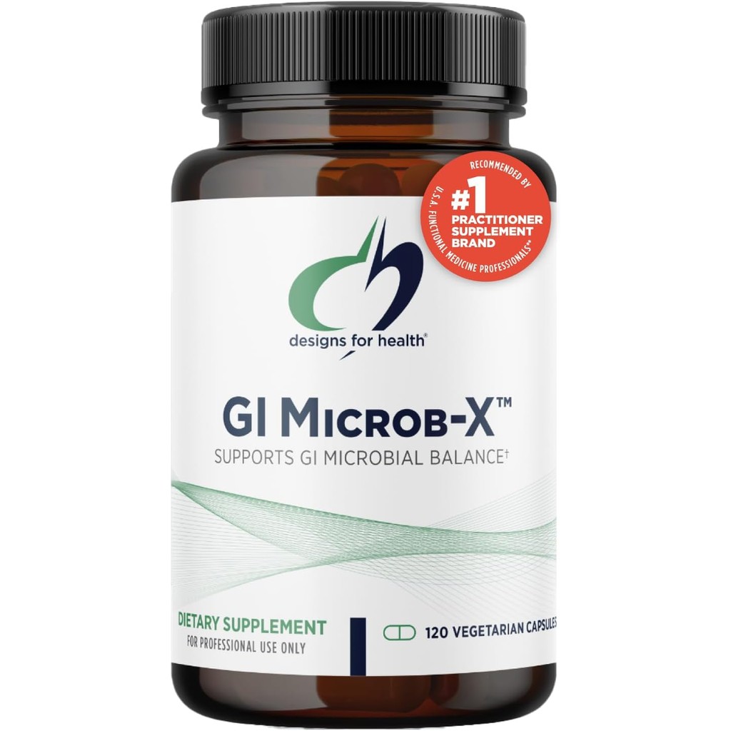 Designs for Health GI Microb-X - Botanical Gut Support, Cleanse + Detox ...