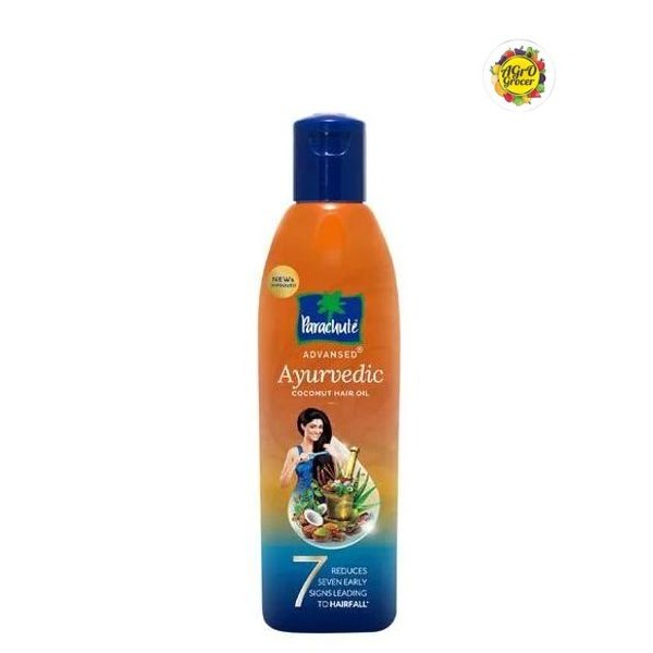 Parachute Advansed Ayurvedic Coconut Hair Oil 180ml | Shopee Malaysia