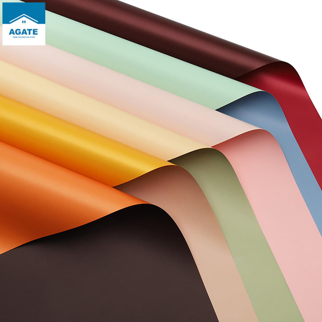 Hari Raya 20pcs Two Color Flowers Wrapping Paper Bouquet Gift Florist ...