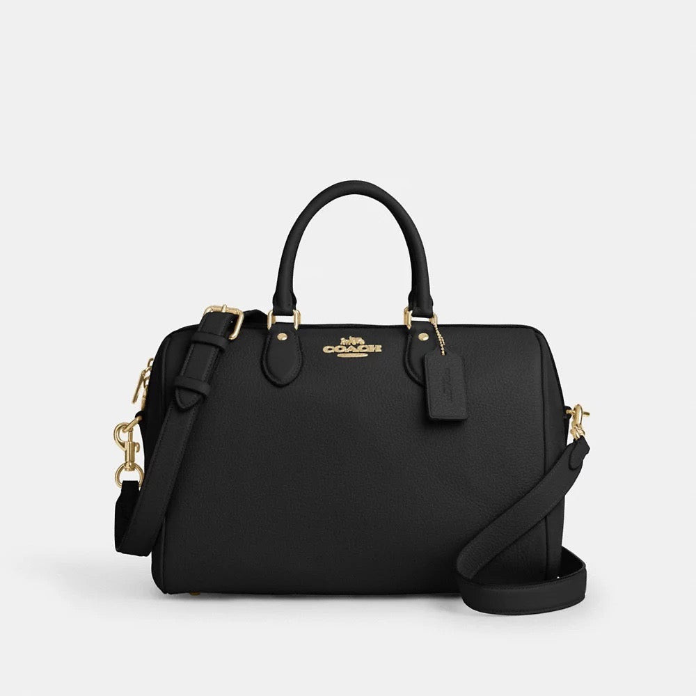 [INCOMING ETA 30 DAYS] C0ACH Rowan Large Satchel Bag in Black (CV960 ...