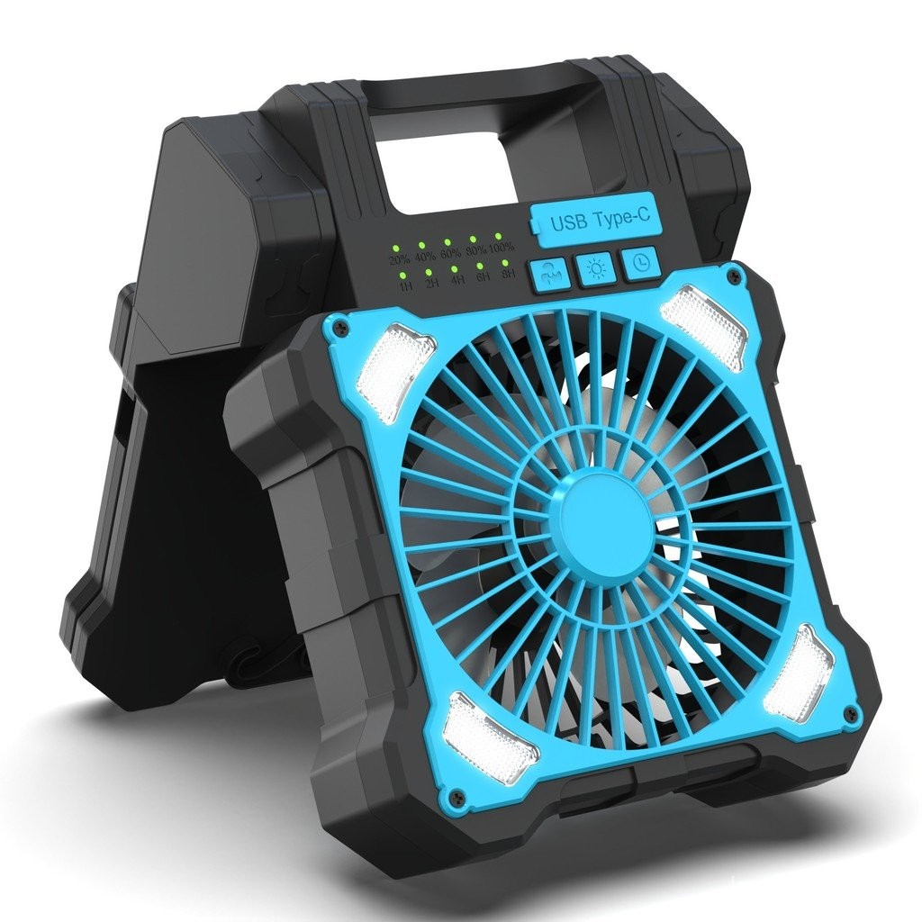 Solar Fan New Style Fan Charging Treasure USB Fan Portable Outdoor Fan ...