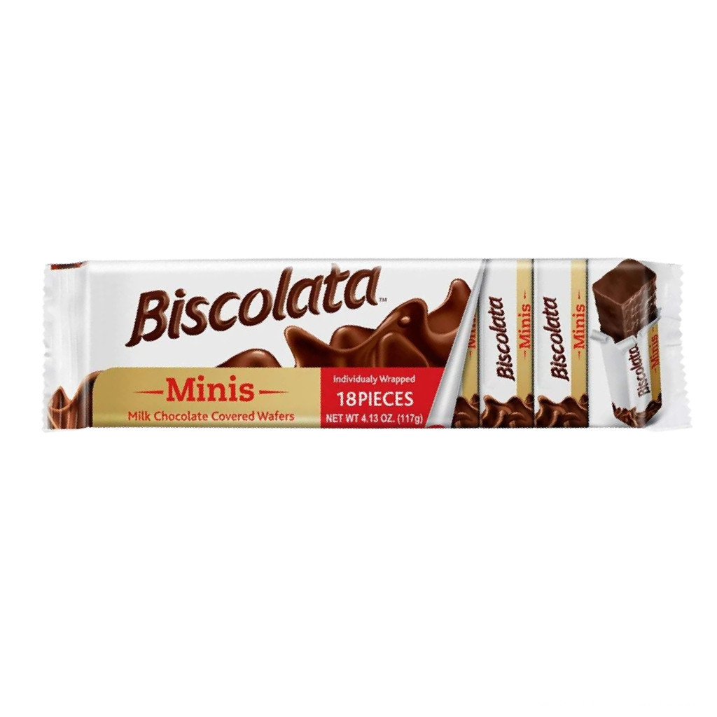 Biscolata Mini Hazelnut Wafer (117g) | Shopee Malaysia