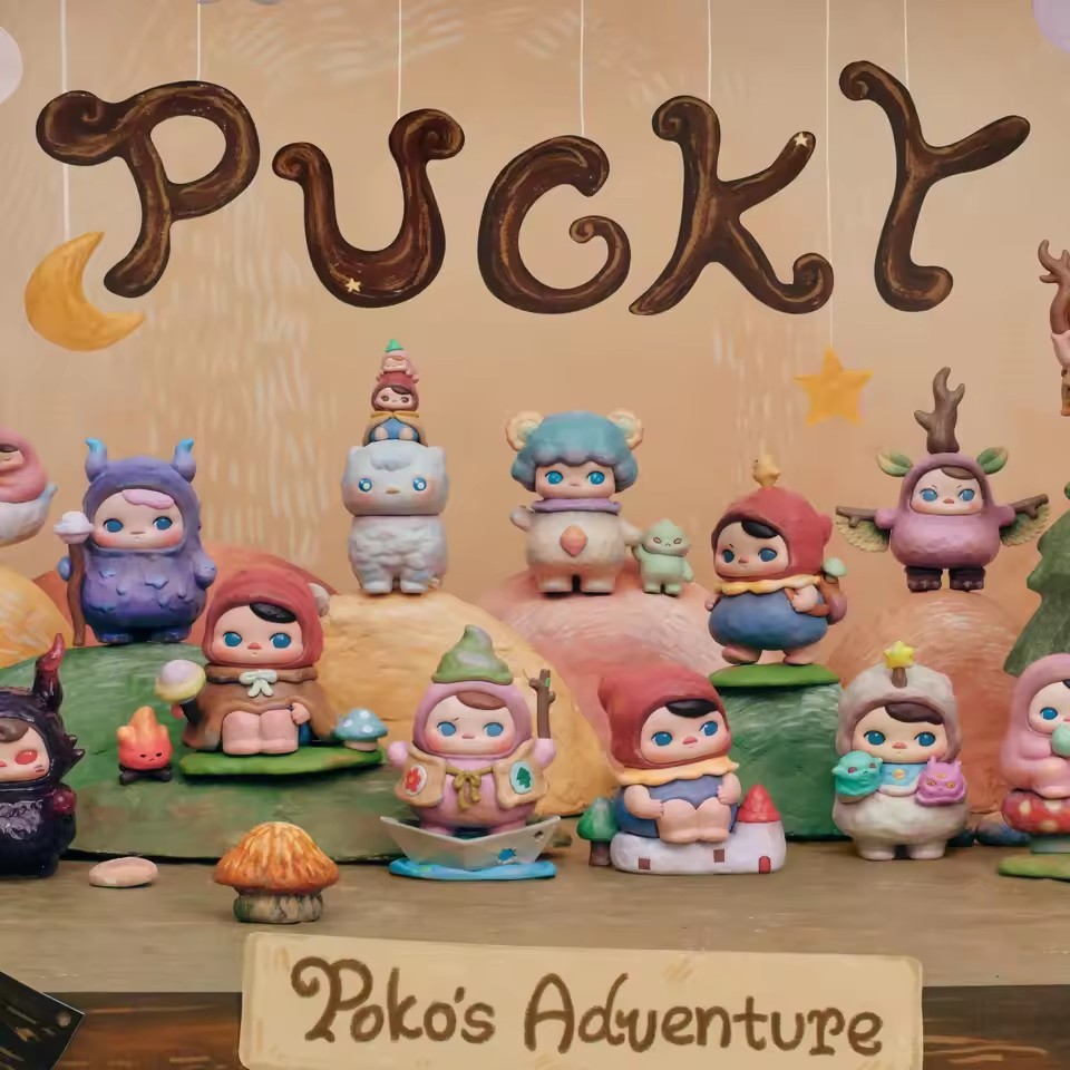 Pop Mart PUCKY Poko's Adventure Series Figures Blind Box Collection Toy ...