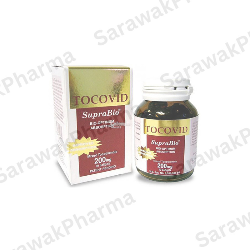Tocovid Suprabio Mixed Tocotrienols 200mg (30 Softgels) | Shopee Malaysia