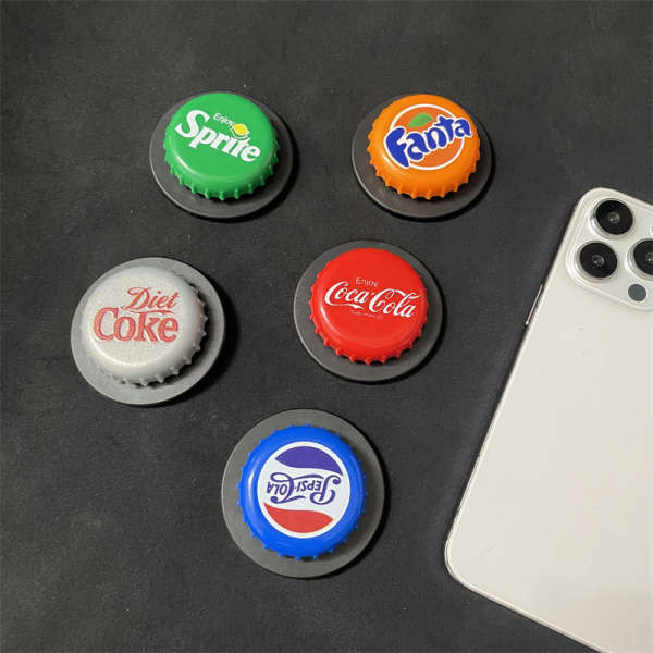 magnetic popsocket magsafe popsocket Creative Coke Bottle Cap Snap ...