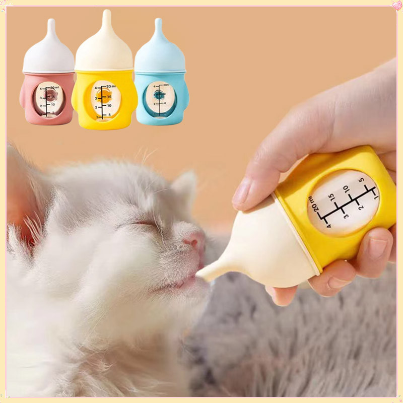 Pet Nursing Bottle Puppy Kitten Feeding Bottle Anti-choking Pet Milk ...