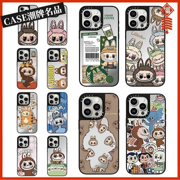 labubu case labubu手机壳 labubu casing CASE Rabb Sesuai untuk IPhone 16Pro ...