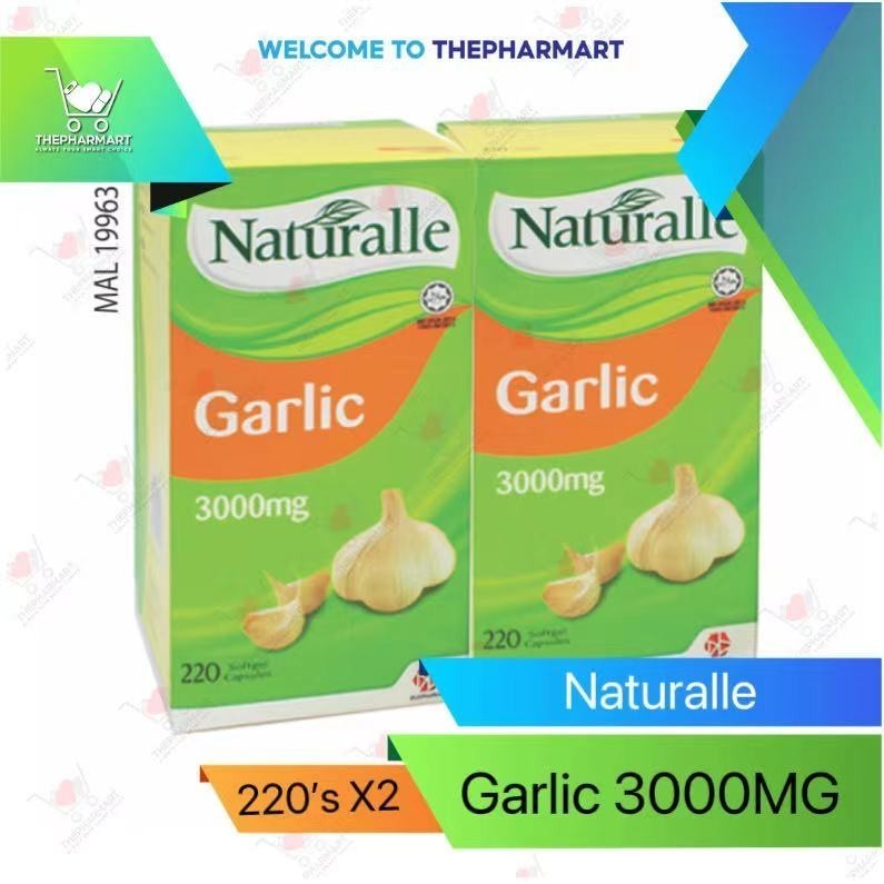 Naturalle Garlic 3000mg (220's x 2) | Shopee Malaysia