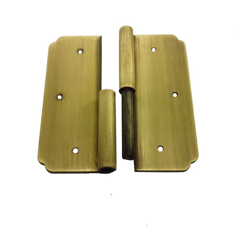 Brass Hinge Chinese Style Cabinet Door Surface Mounted Hinges Removable ...