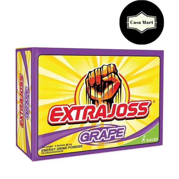 Extra Joss Energy Drink 6 x 4g | Shopee Malaysia