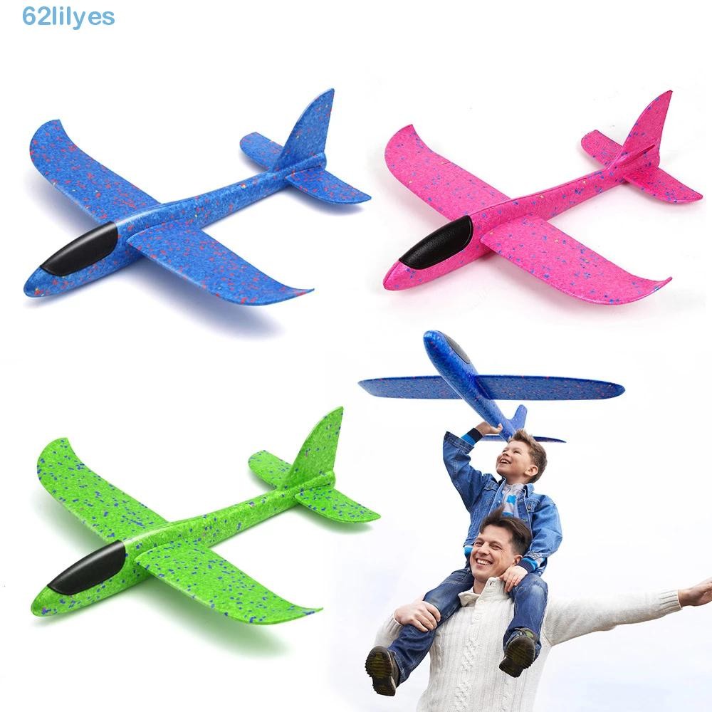 LILYES Foam Glider Aeroplane Model 37/48CM Launch Fly Aeromodelo Flying ...