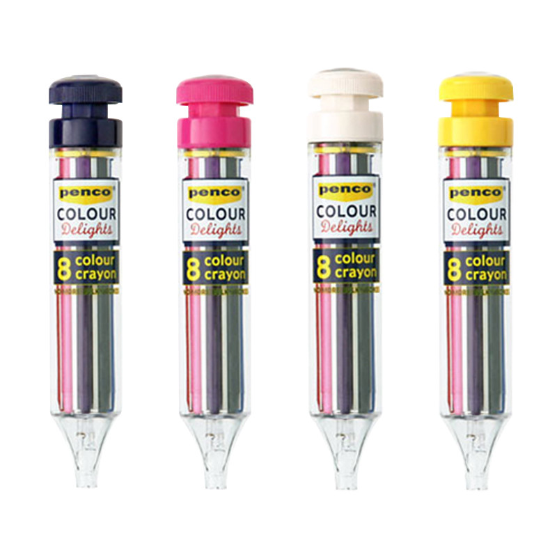 Japan Japan HIGHTIDE Penco Coloring Graffiti Rotating 8-Color Crayons ...