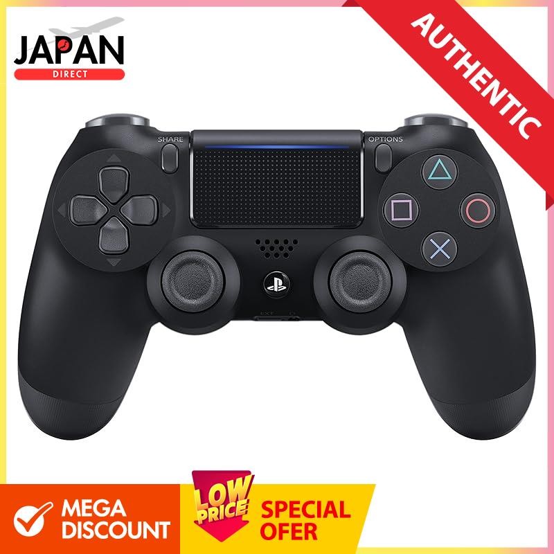 Wireless Controller (DUALSHOCK 4) Jet Black (CUH-ZCT2J) | Shopee Malaysia