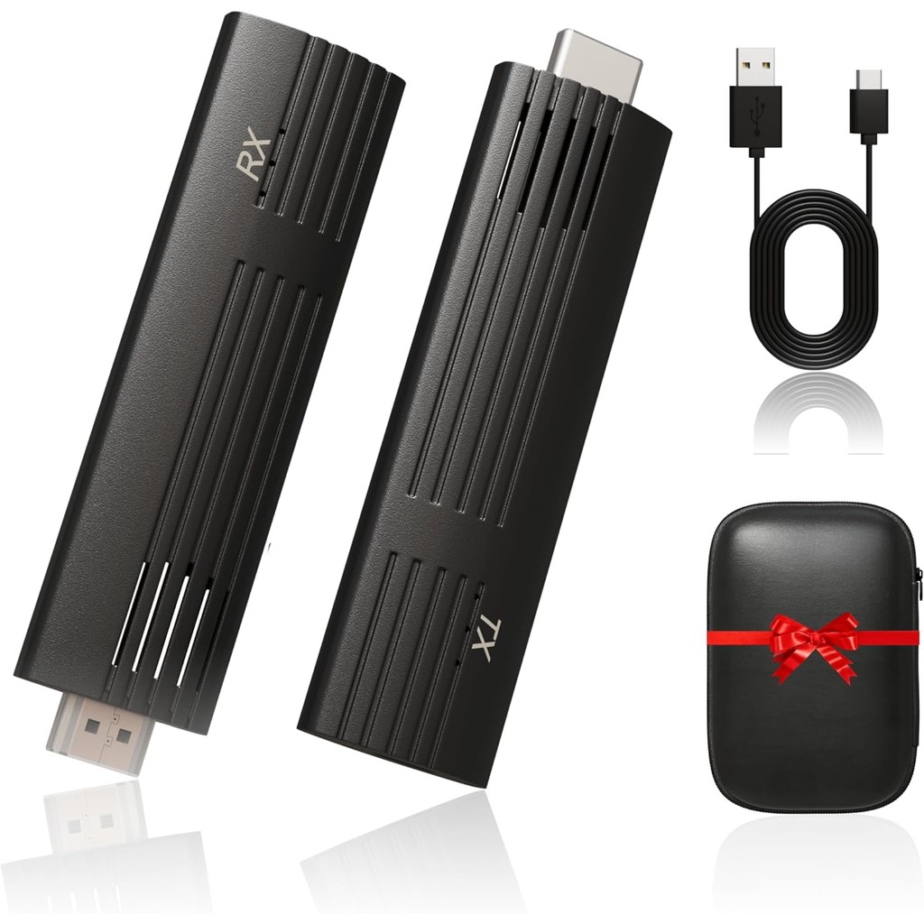 Echofy Wireless HDMI Transmitter and Receiver 165ft/50m,4K Decode 1080P ...