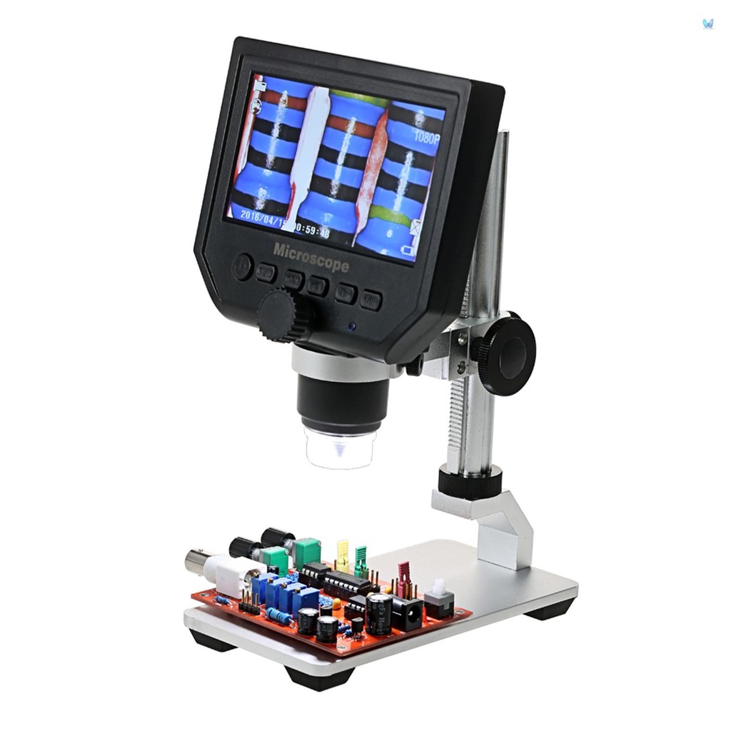 600X 4.3-inch LCD Display 3.6MP Electronic Digital Video Microscope ...