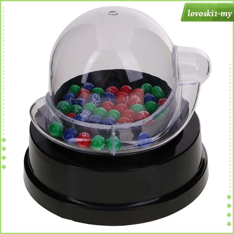 [LovoskibcMY] Mini Electric Lucky Number Picking Machine for Lottery Bingo Game Supplies ...