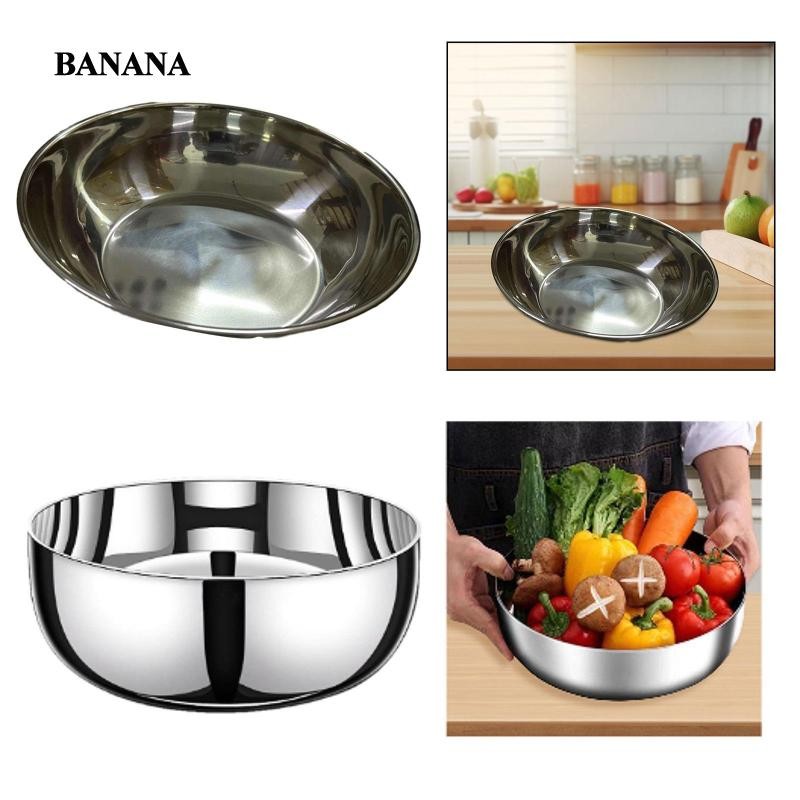 [Ready Stock] Stainless Steel Basin Food Catering Pan Washing Basin ...