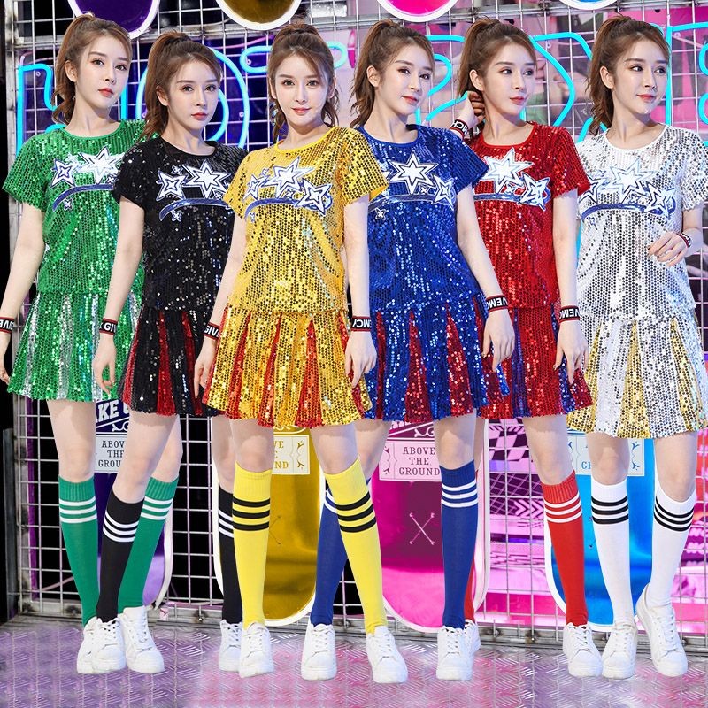 Jazz Dance Costume Female Adult Cheerleading Costume Modern ...