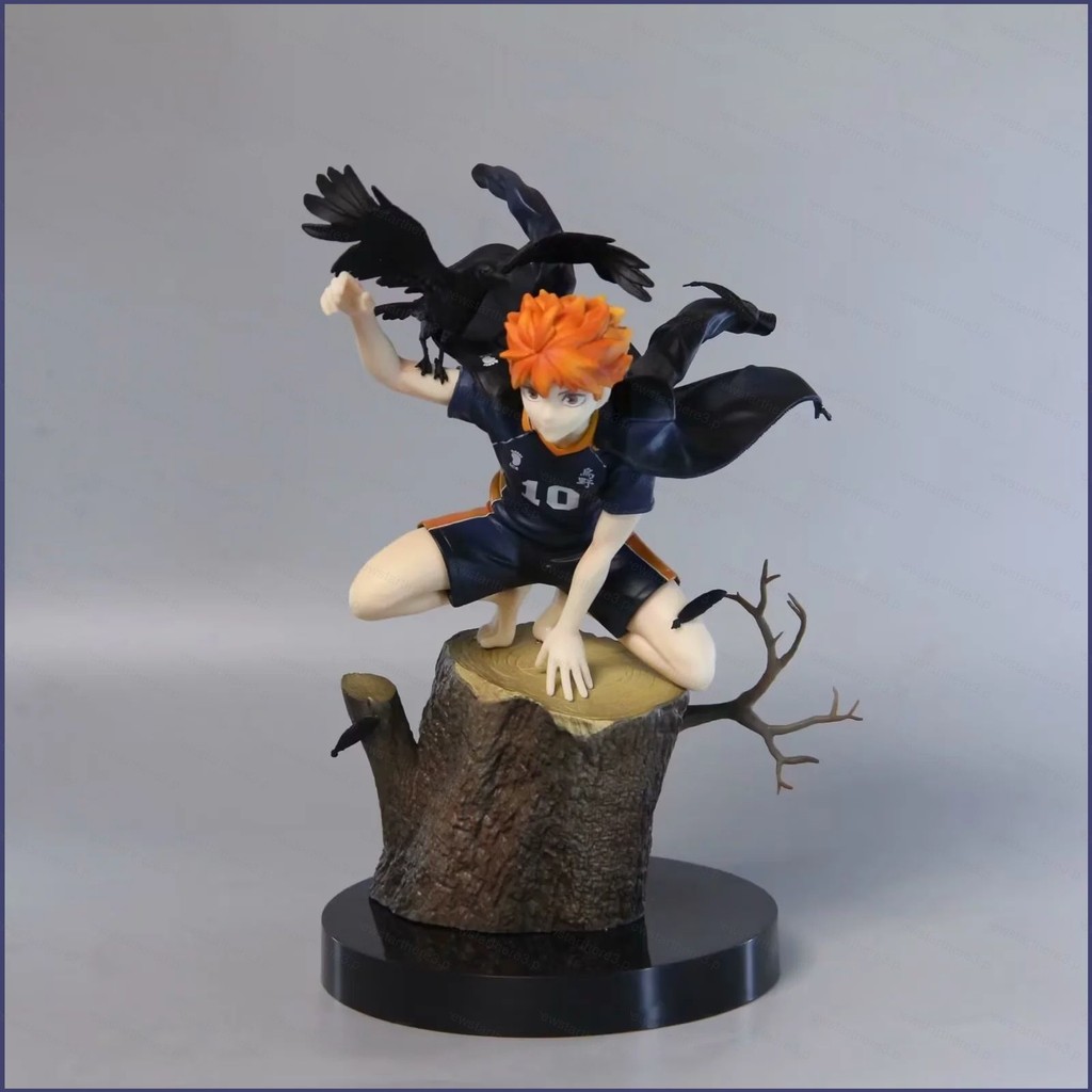 YE Haikyuu Action Figure Hinata Shoyo kageyama tobio Bare feet Raven ...
